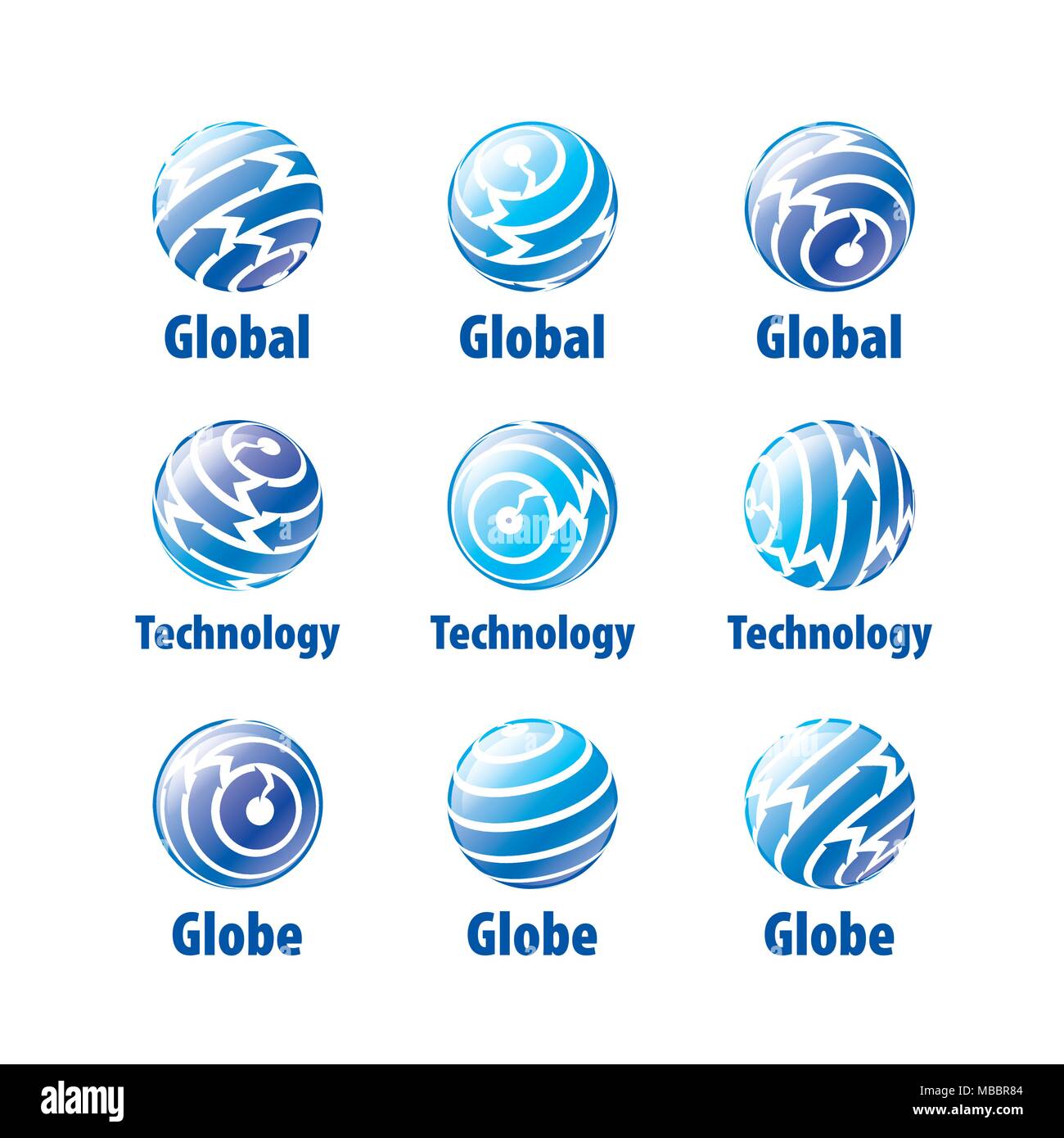 vector logo globe Stock Vector Image & Art - Alamy