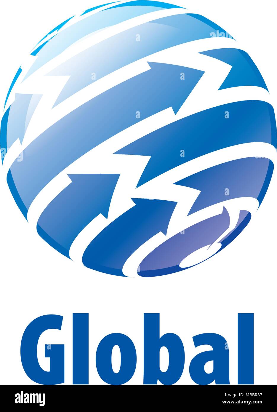 vector logo globe Stock Vector Image & Art - Alamy