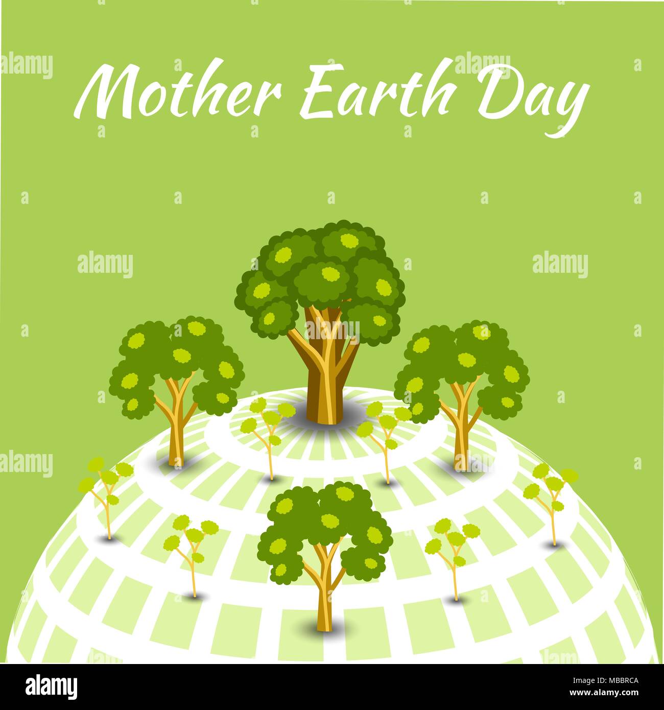 International Mother Earth Day. Concept of the event. Symbolic image of ...