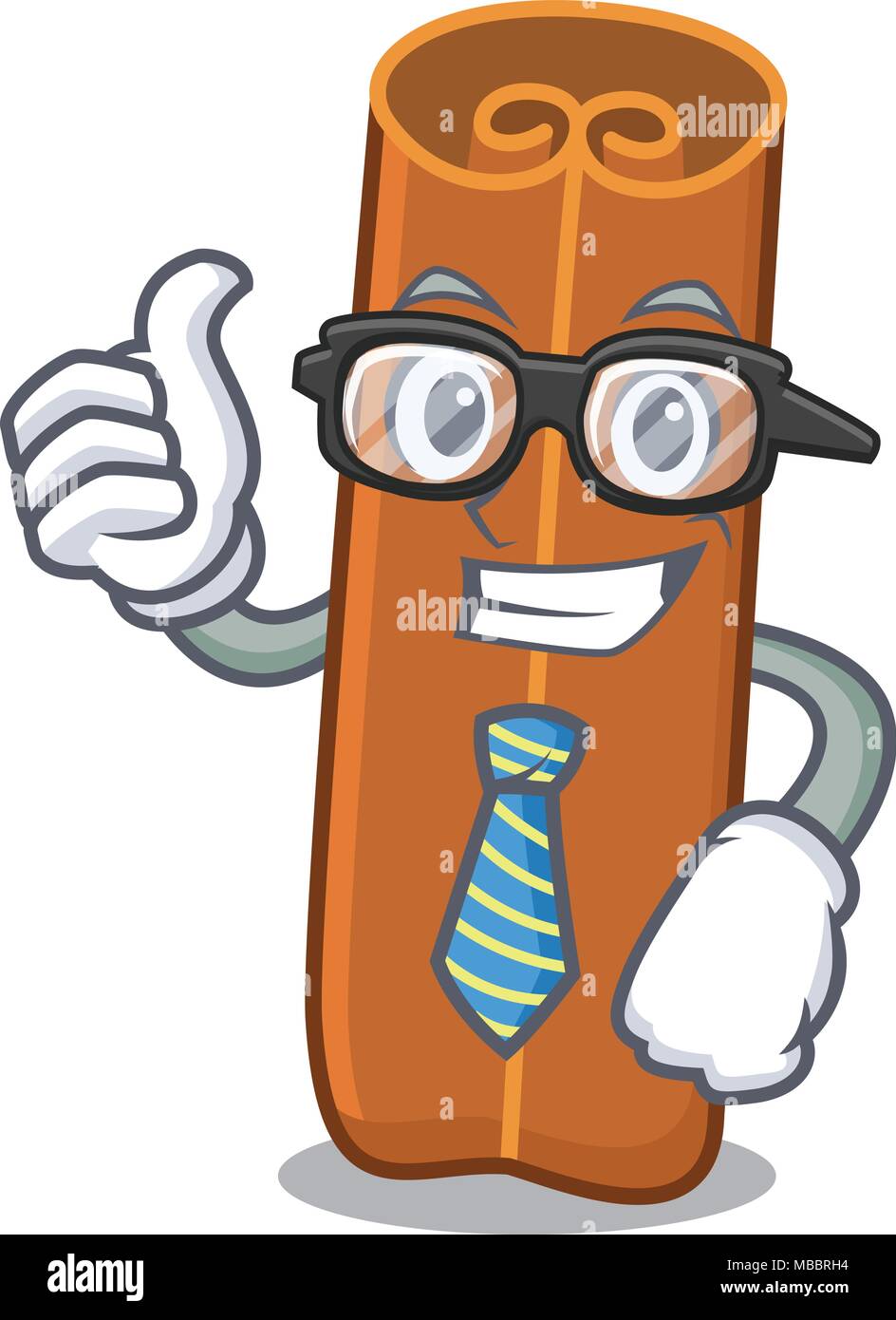 Businessman cinnamon character cartoon style Stock Vector Image & Art ...
