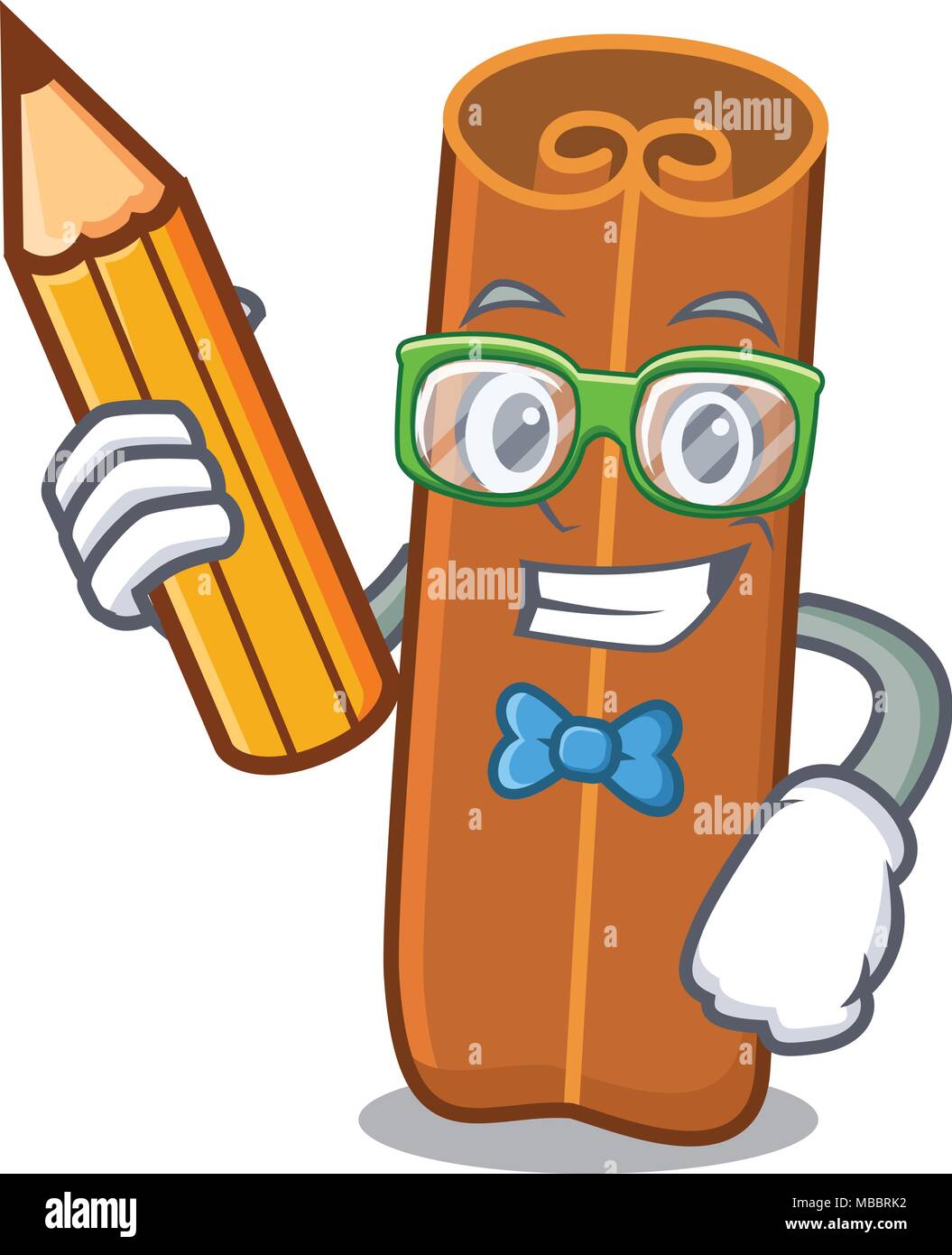 Student cinnamon character cartoon style Stock Vector Image & Art - Alamy