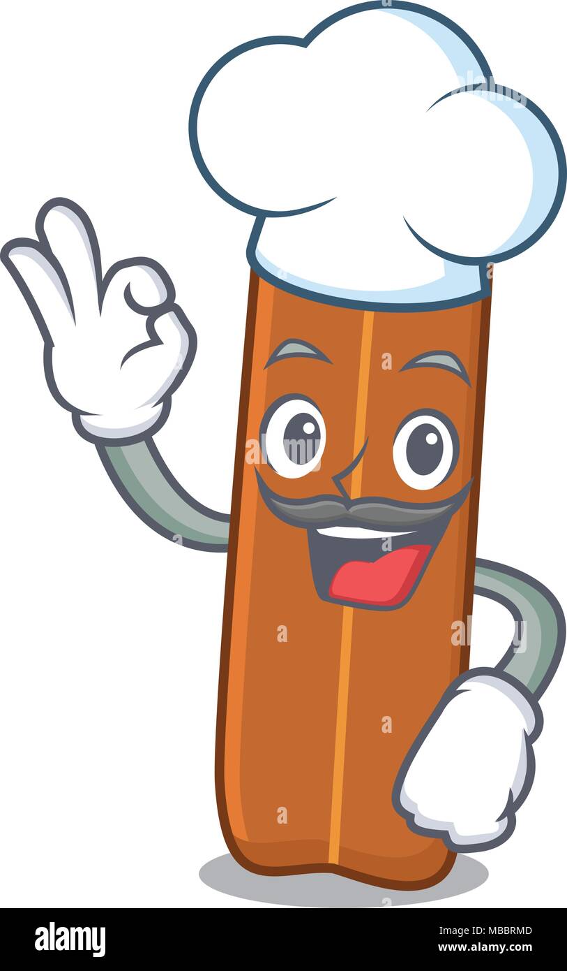 Chef cinnamon character cartoon style Stock Vector Image & Art - Alamy