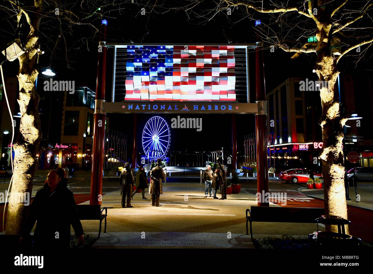 Downtown national harbor dc hi-res stock photography and images - Alamy