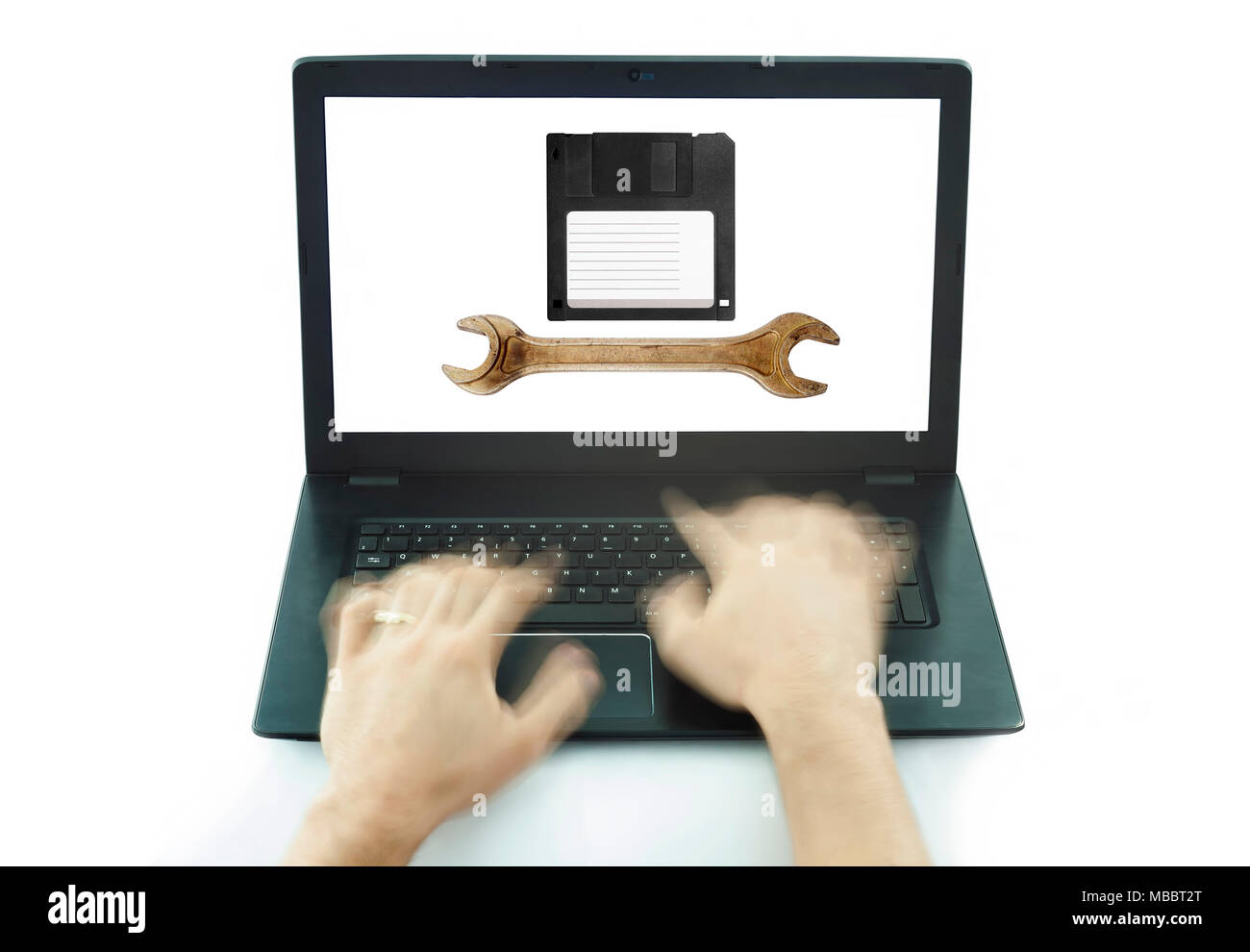 Searching the computer hi-res stock photography and images - Alamy