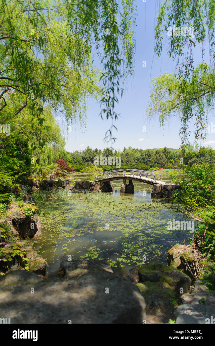 PAJU, KOREA - MAY 16, 2011: Landscape of Byeokchoji. Byeokchoji is a ...