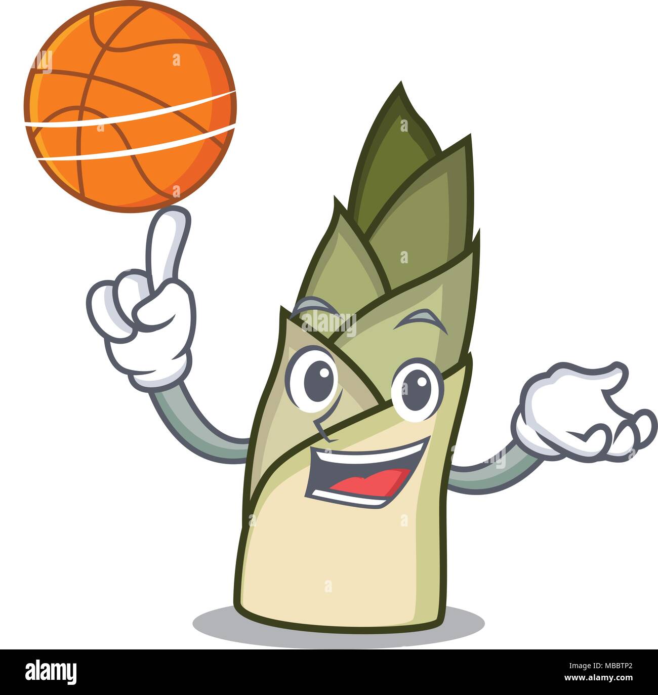 Bamboo shoot cartoon hi-res stock photography and images - Alamy