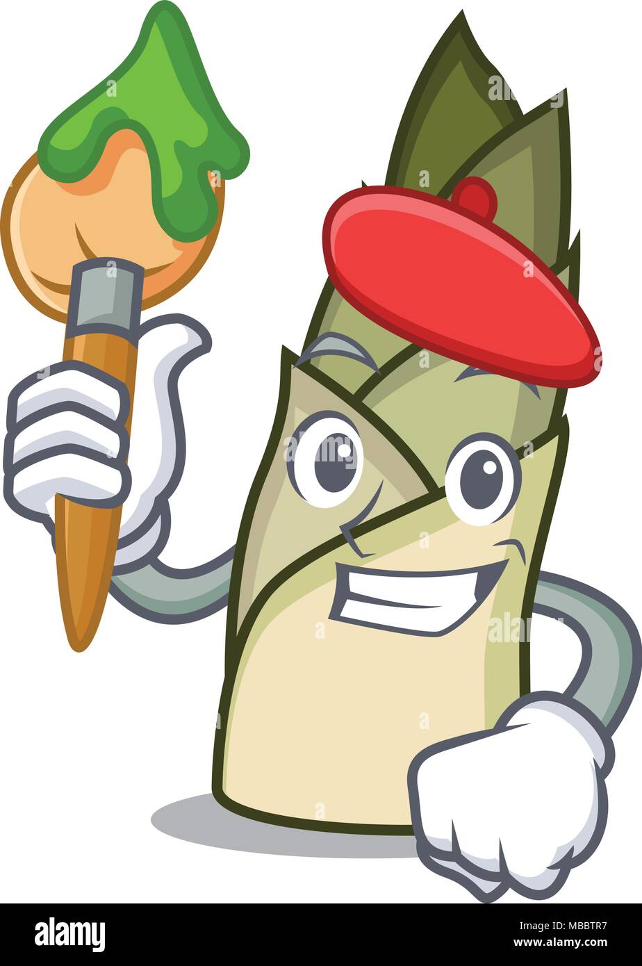 Bamboo shoot cartoon hi-res stock photography and images - Alamy