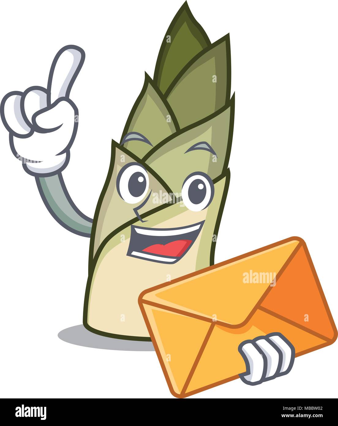 Bamboo shoot cartoon hi-res stock photography and images - Alamy