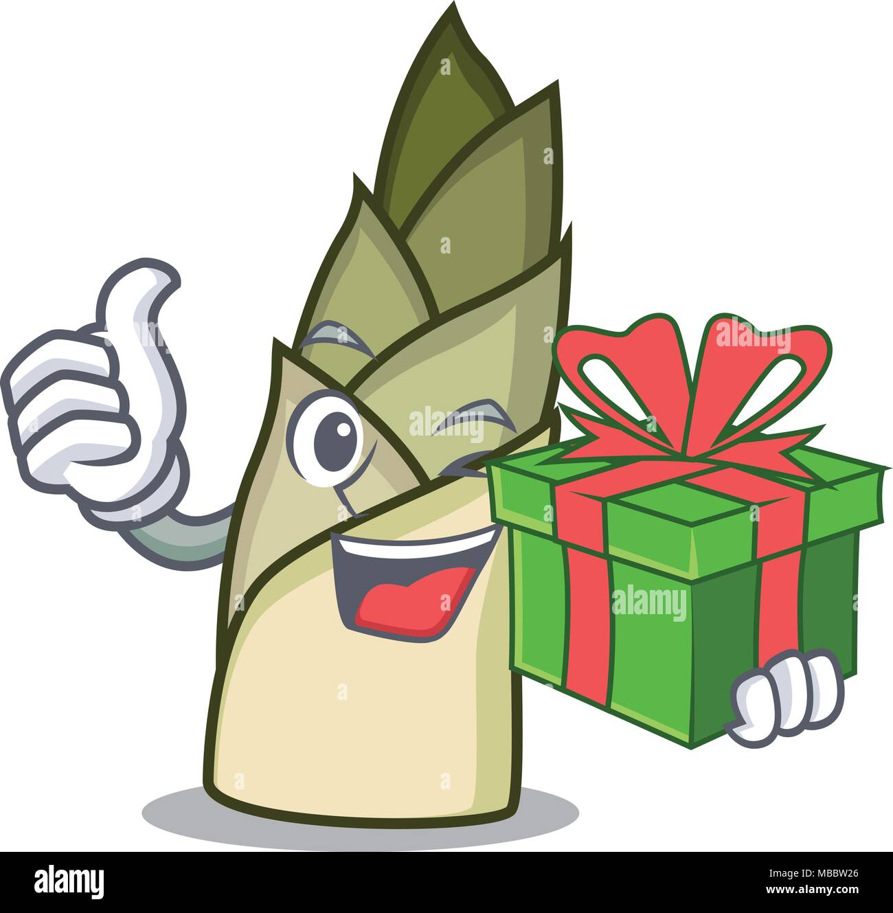 Bamboo shoot cartoon hi-res stock photography and images - Alamy