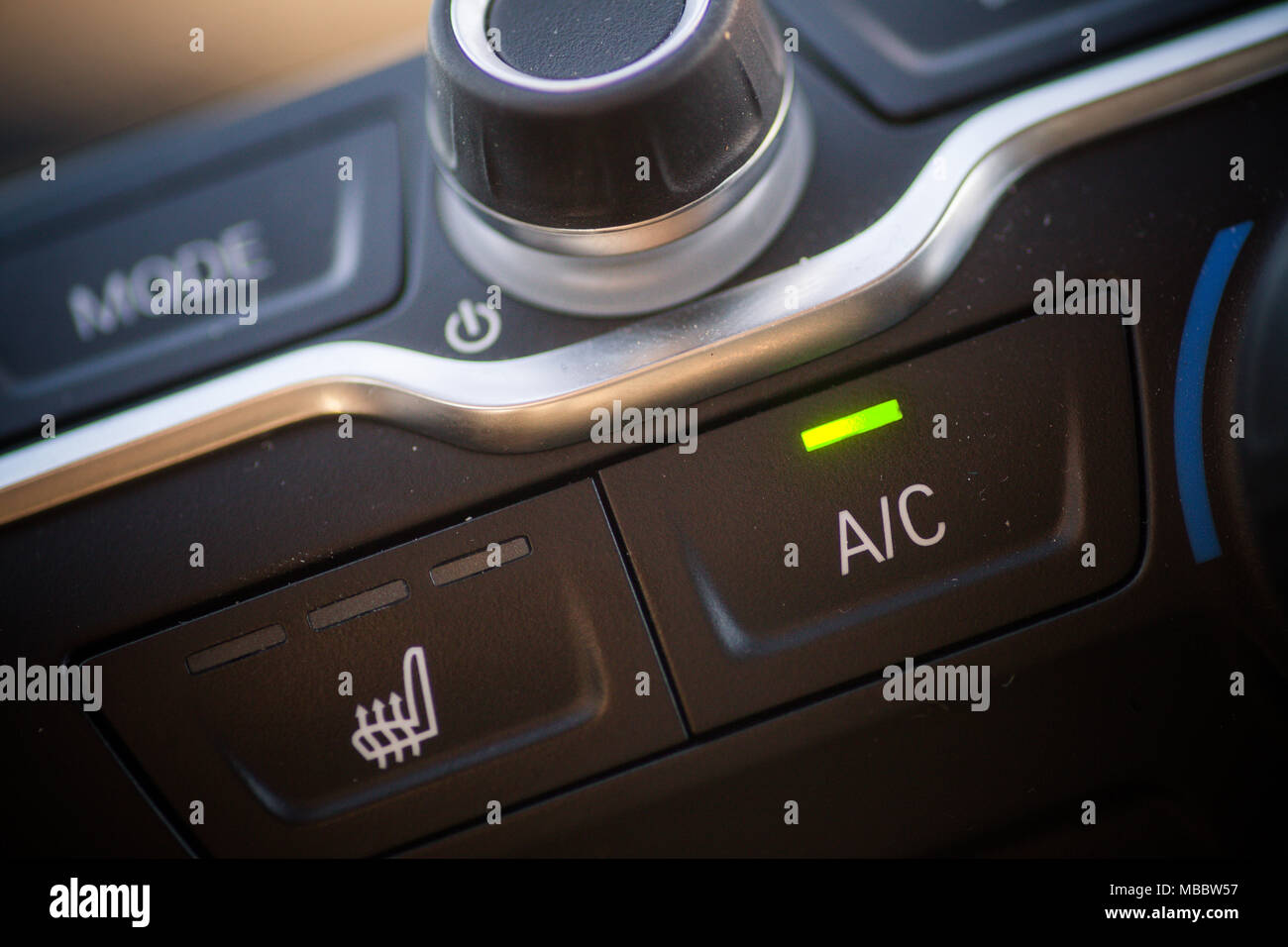 Air conditioning button hi-res stock photography and images - Alamy