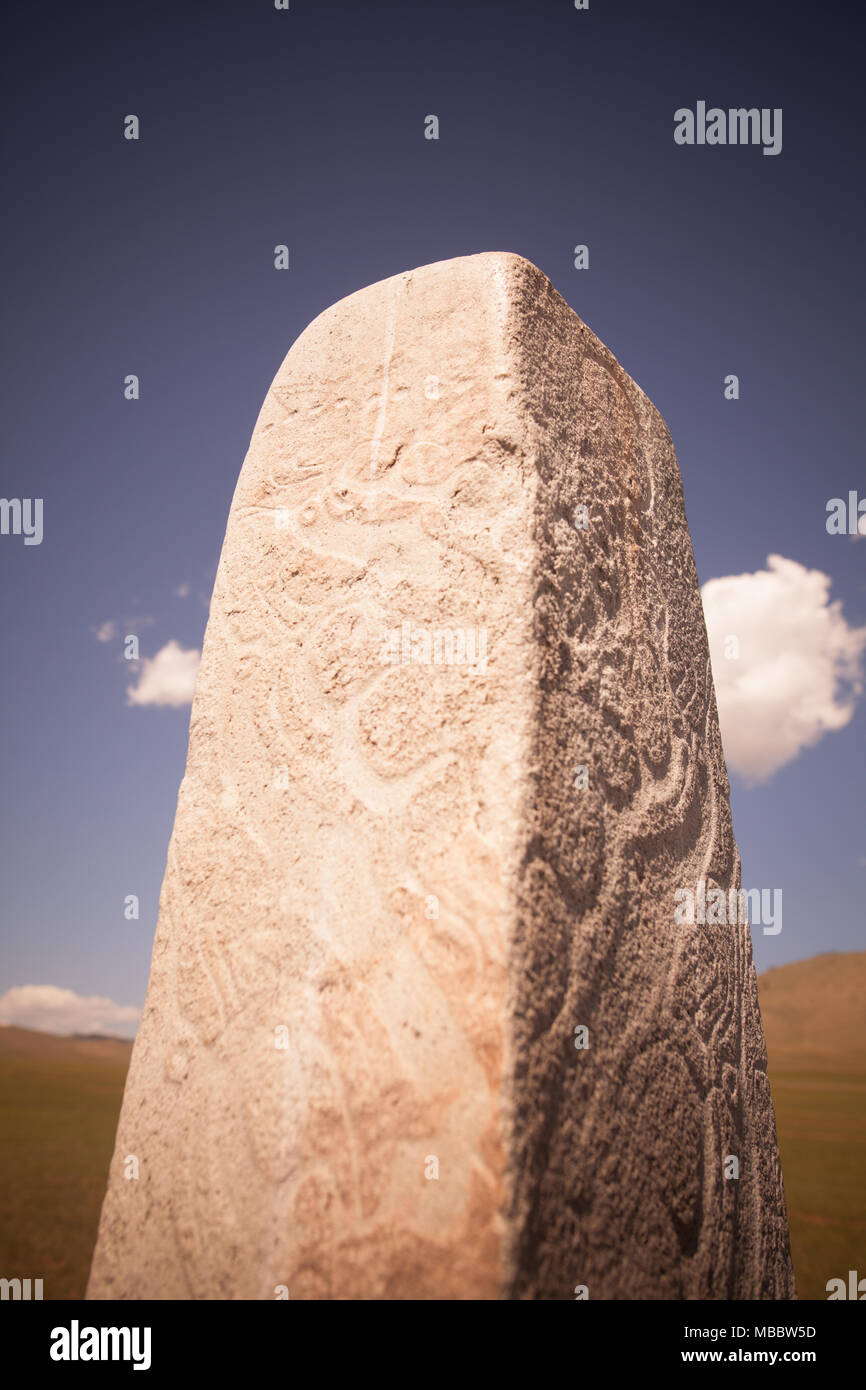 Reindeer stone mongolia hi-res stock photography and images - Alamy