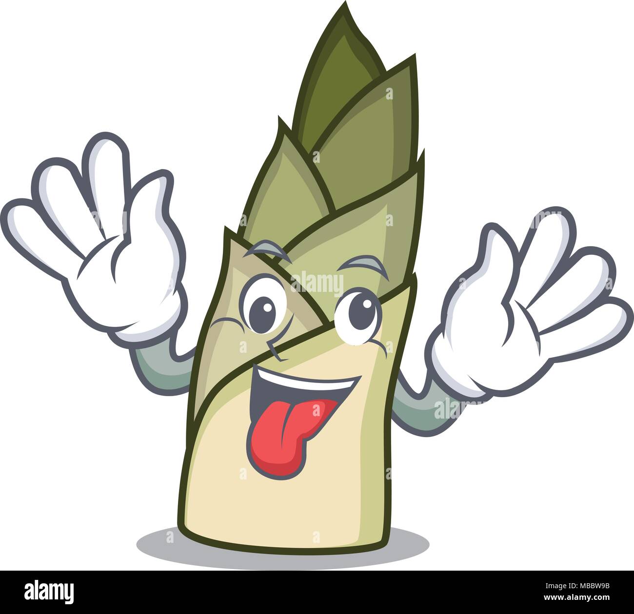 Bamboo shoot cartoon hi-res stock photography and images - Alamy