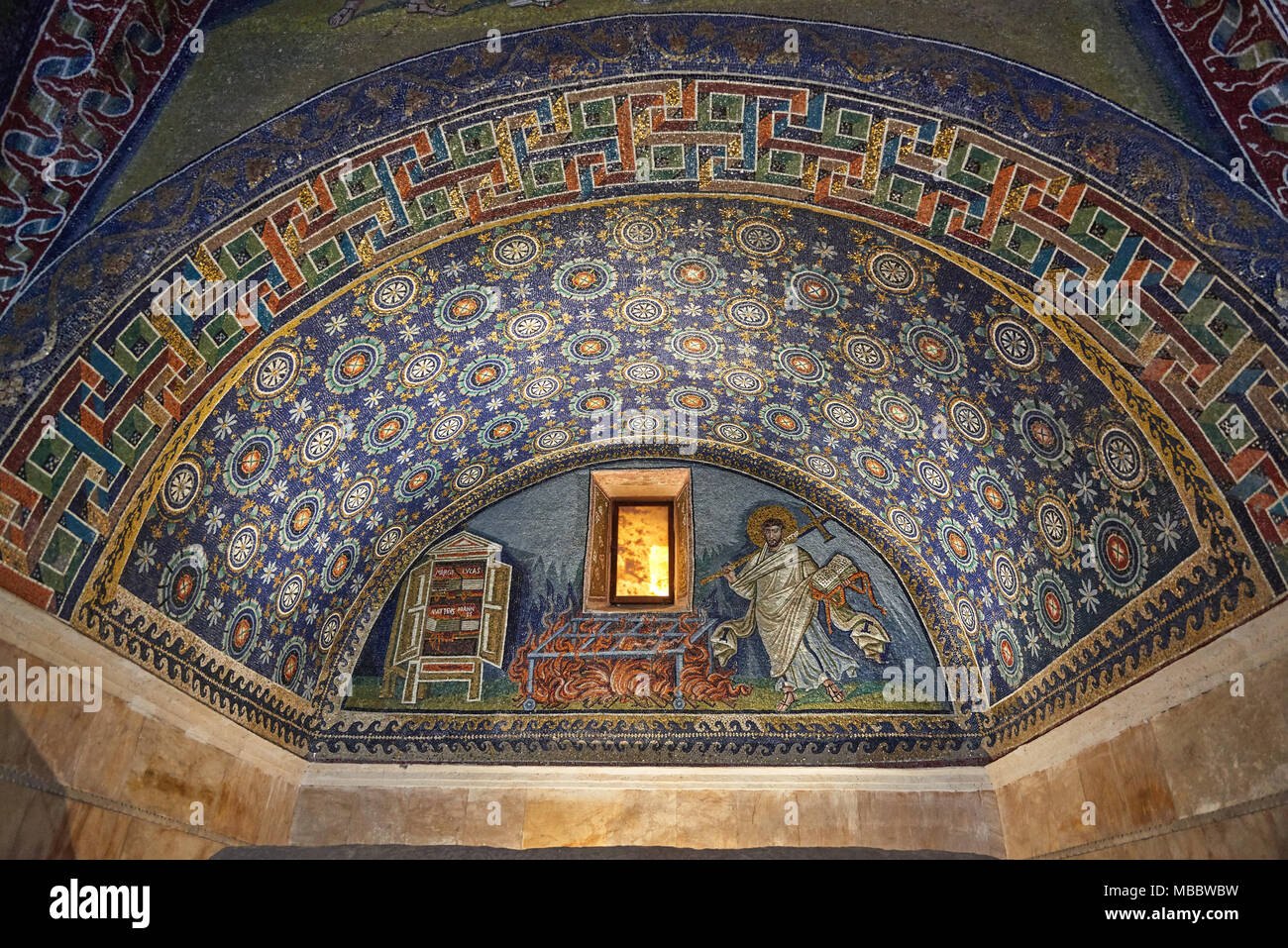 Mausoleum of galla placidia hi-res stock photography and images - Alamy