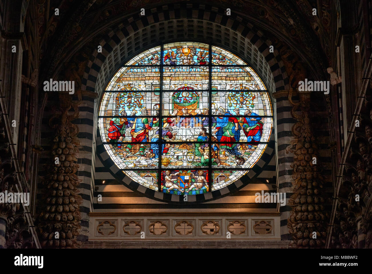 Renaissance italian stained glass hi-res stock photography and images ...