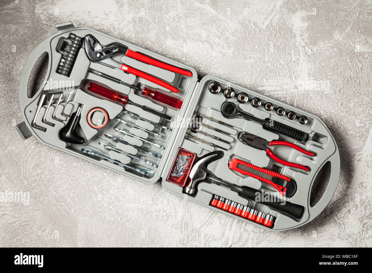 DIY Tools set Stock Photo - Alamy