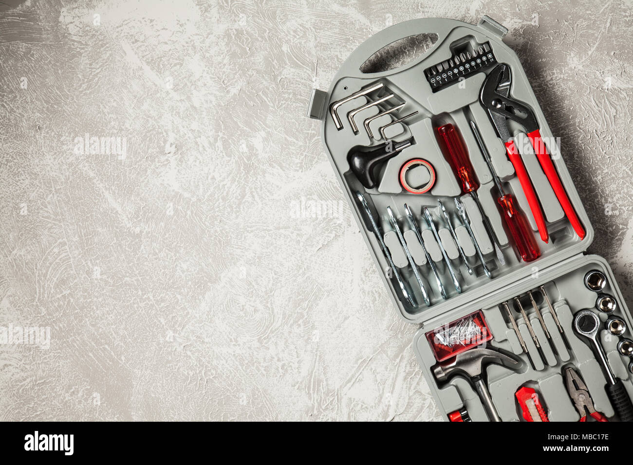 DIY Tools set Stock Photo - Alamy