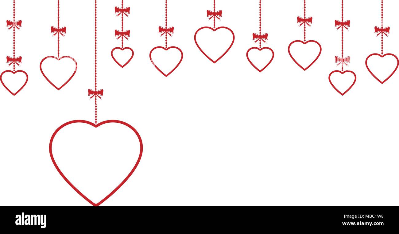 Hanging hearts hi-res stock photography and images - Alamy