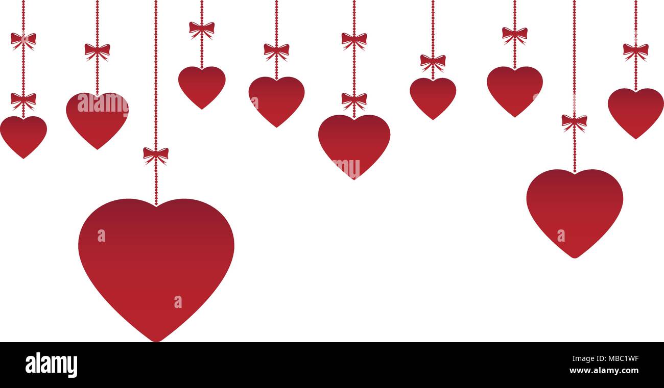 Hanging hearts hi-res stock photography and images - Alamy