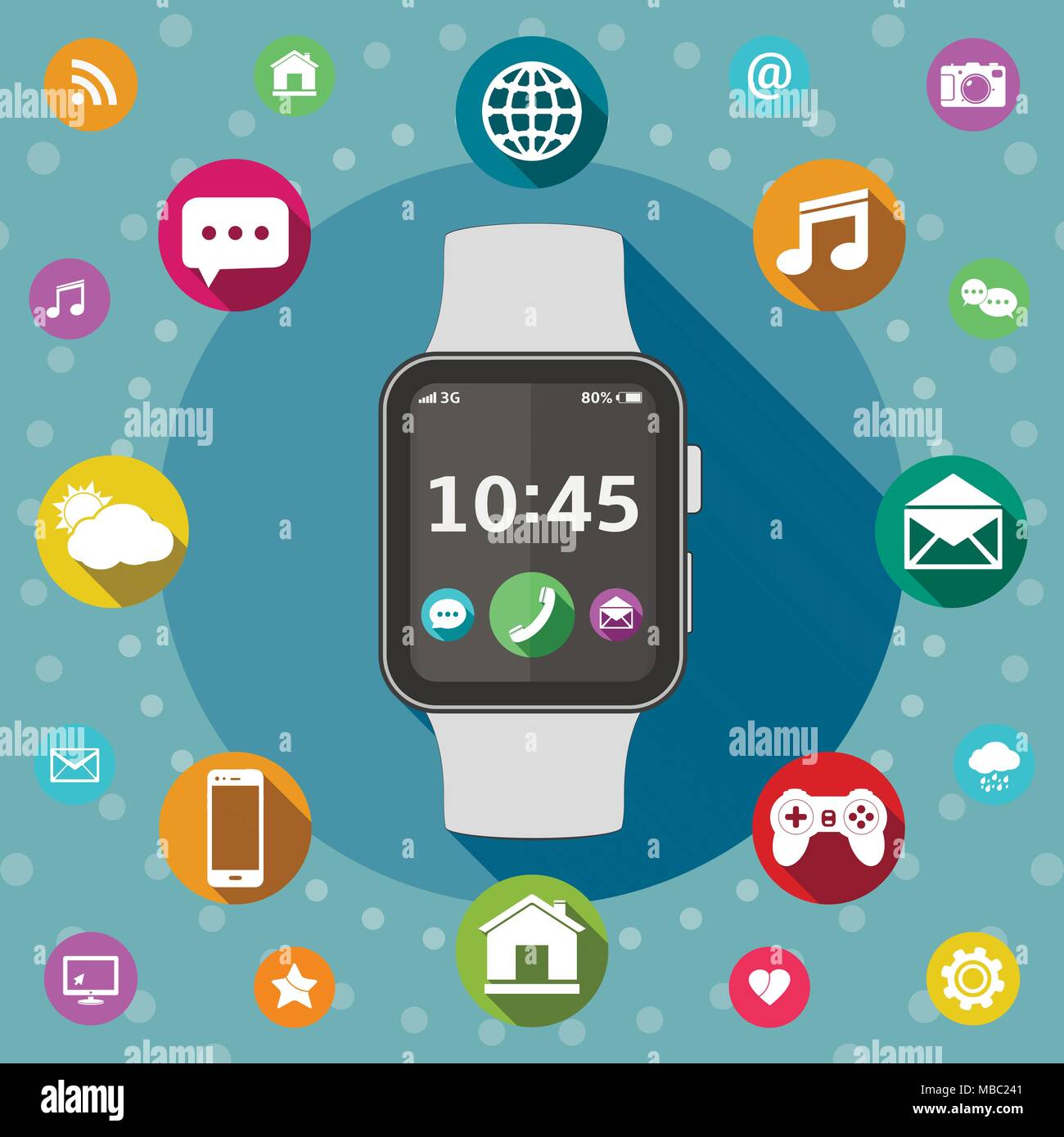 Simple smart watch design hi-res stock photography and images - Alamy