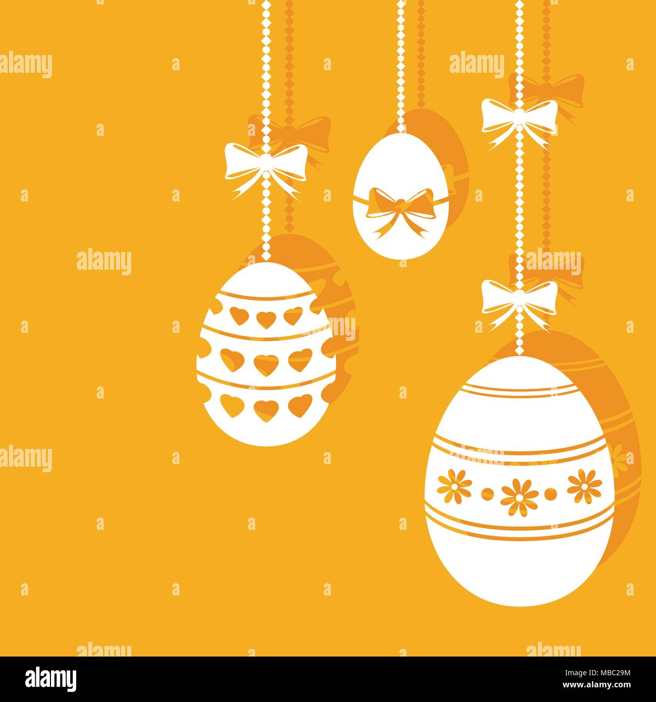 Easter card vector vectors Stock Vector Images - Alamy