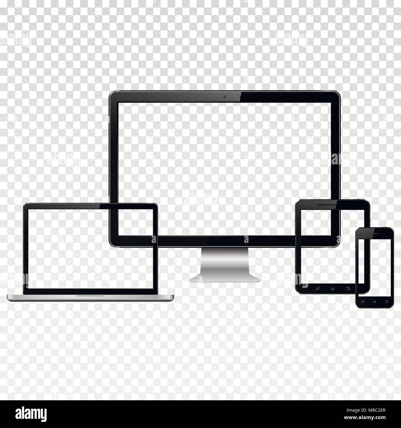 Computer scre Stock Vector Images - Alamy