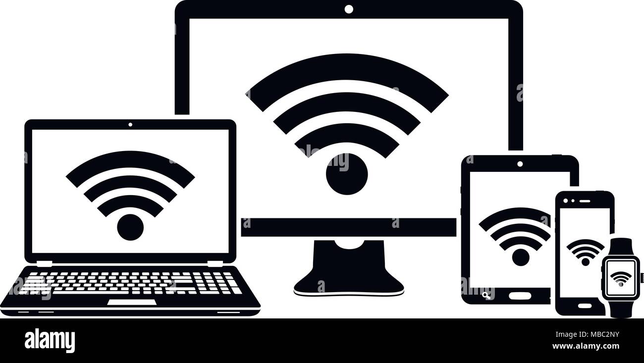 Composition computer Stock Vector Images - Alamy