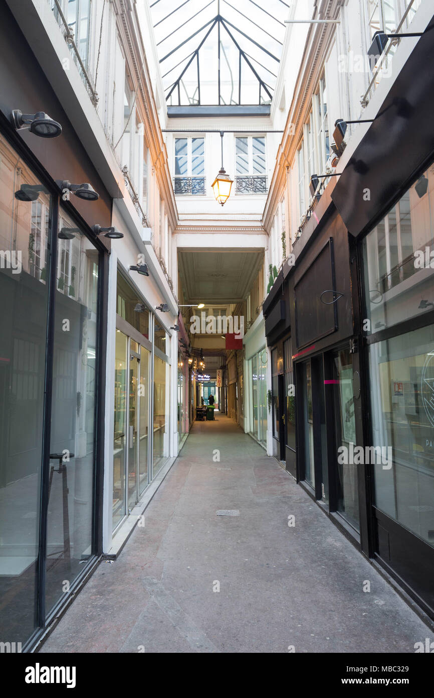The famous parisian passage du Caire, France Stock Photo - Alamy