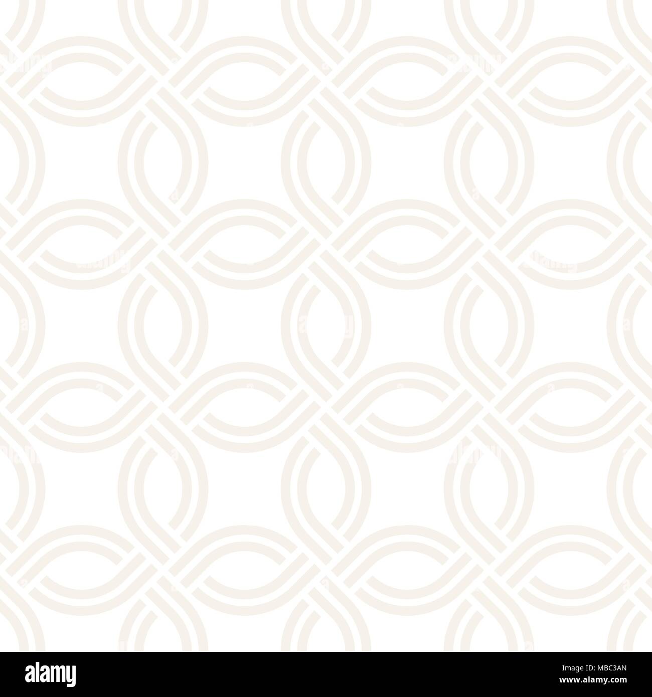 Vector Seamless Subtle Lattice Pattern Modern Stylish Texture With Monochrome Trellis