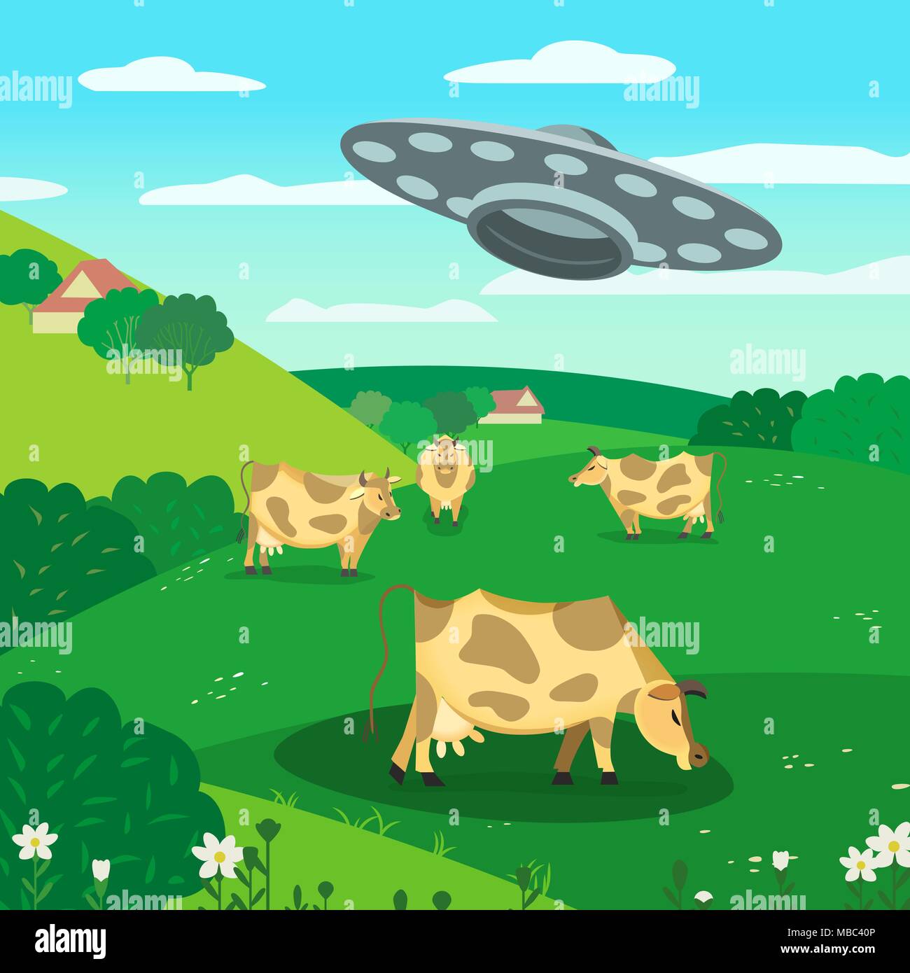 Ufo clipart hi-res stock photography and images - Alamy