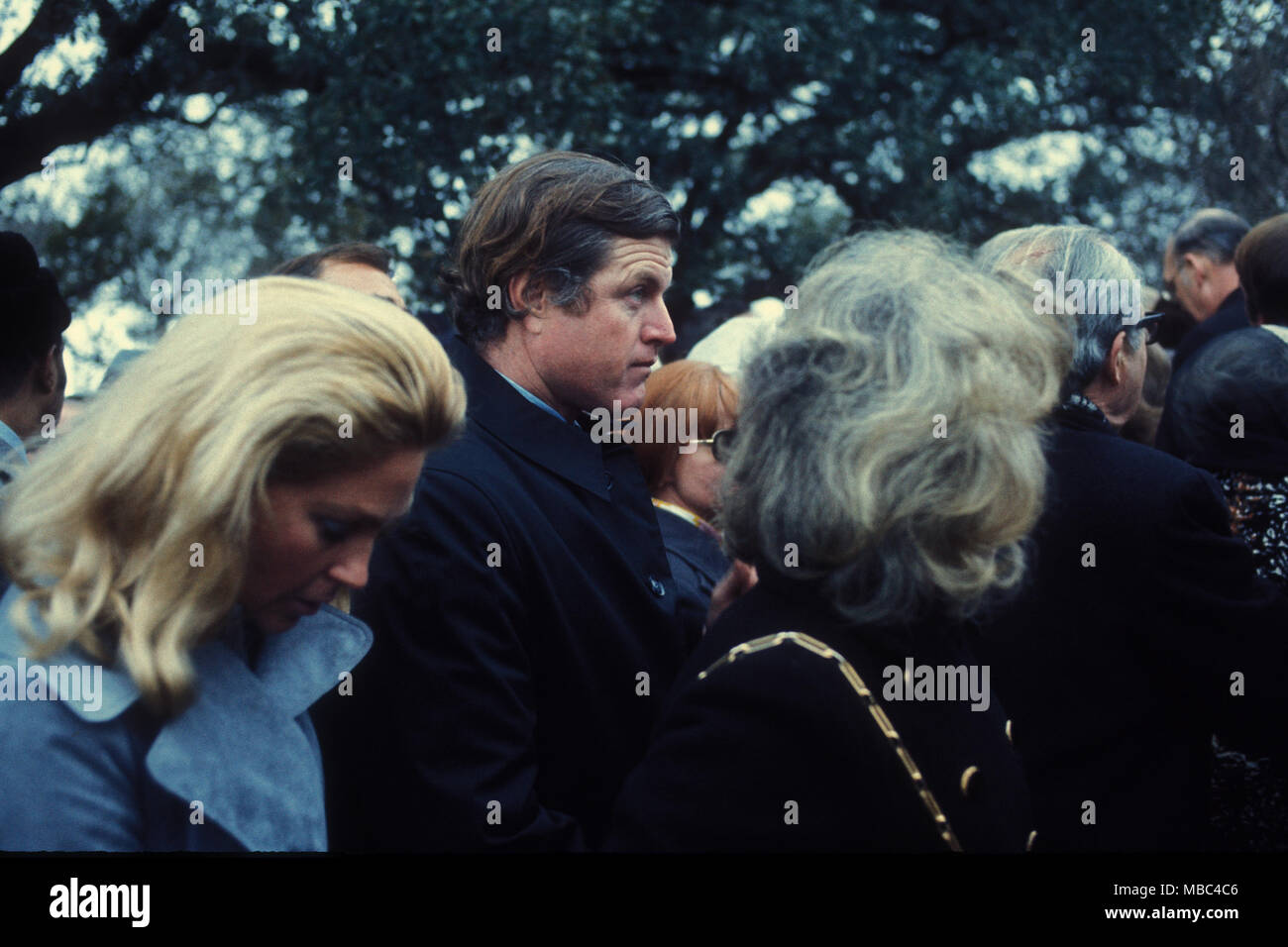 Ted kennedy wife joan kennedy family hi-res stock photography and ...