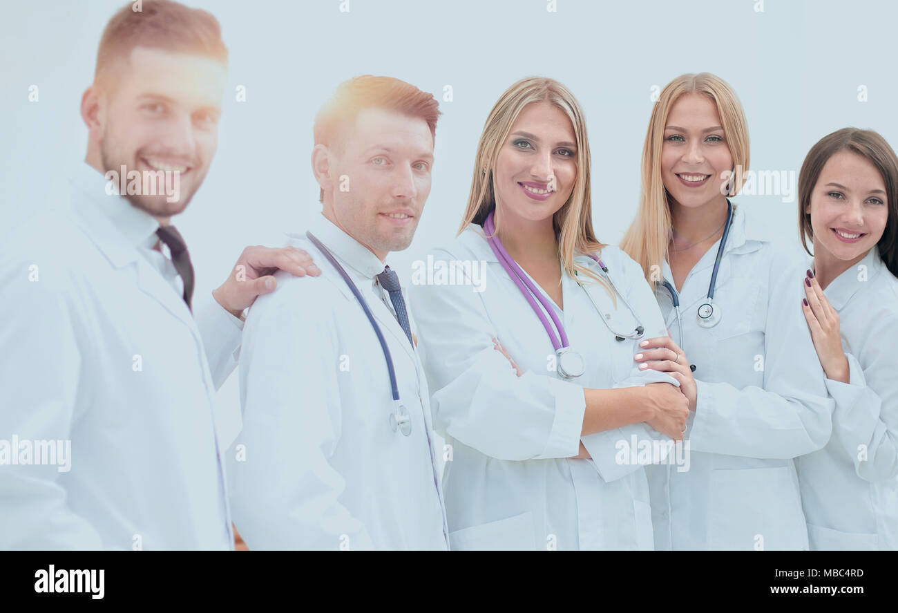 portrait of successful medical team Stock Photo - Alamy