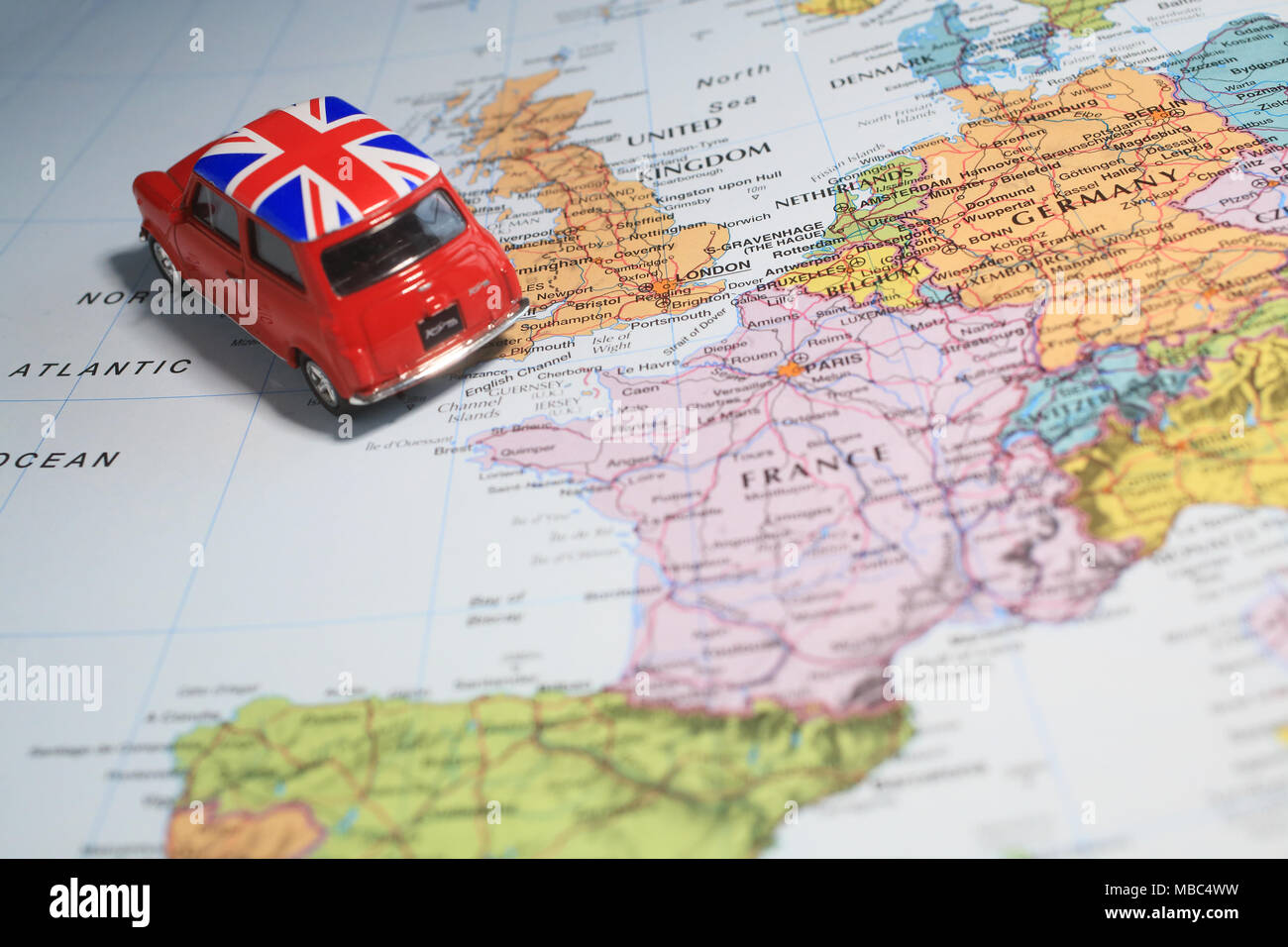 United kingdom map union jack hi-res stock photography and images - Alamy