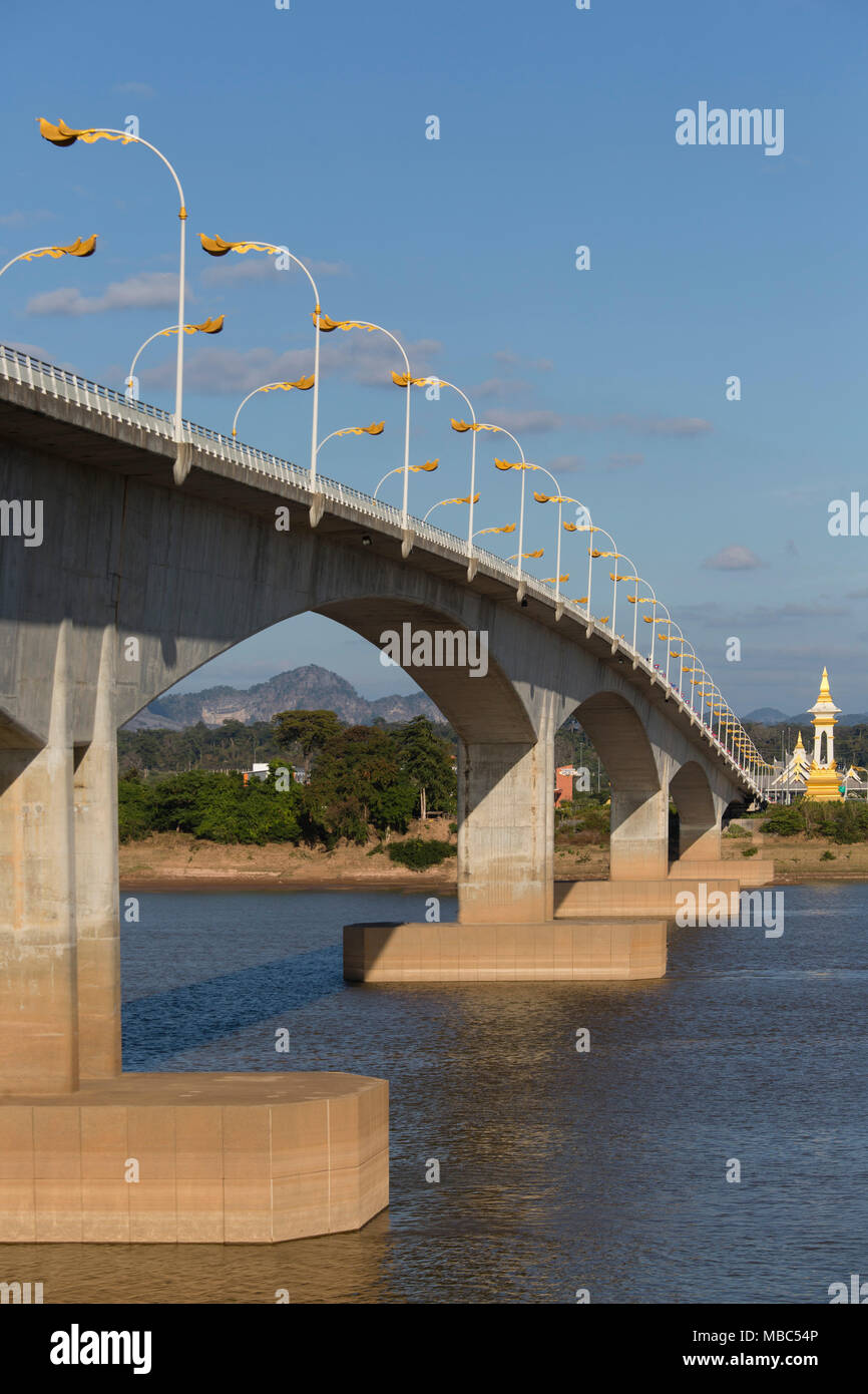 Friendship bridge laos hi-res stock photography and images - Alamy