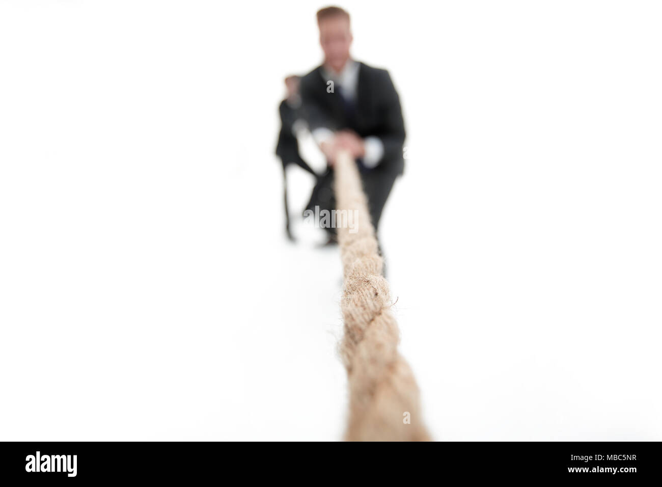 background image of a businessman rising up Stock Photo - Alamy