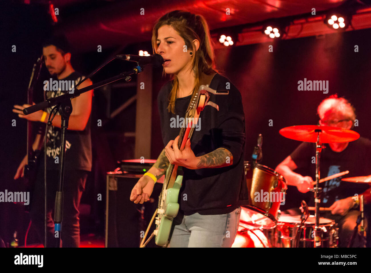 Singer of the punk rock band hi-res stock photography and images - Alamy