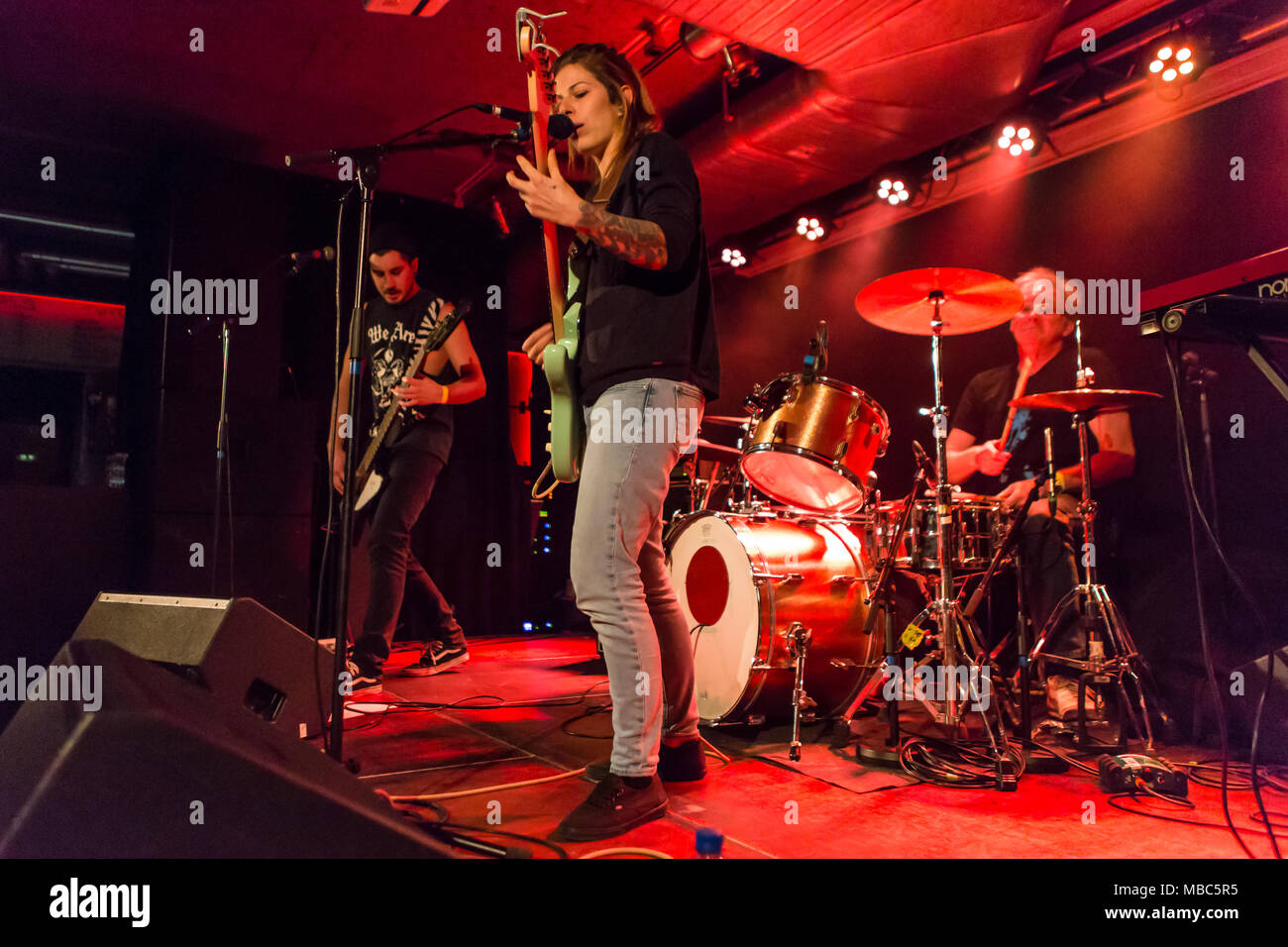 Punk rock band hi-res stock photography and images - Alamy