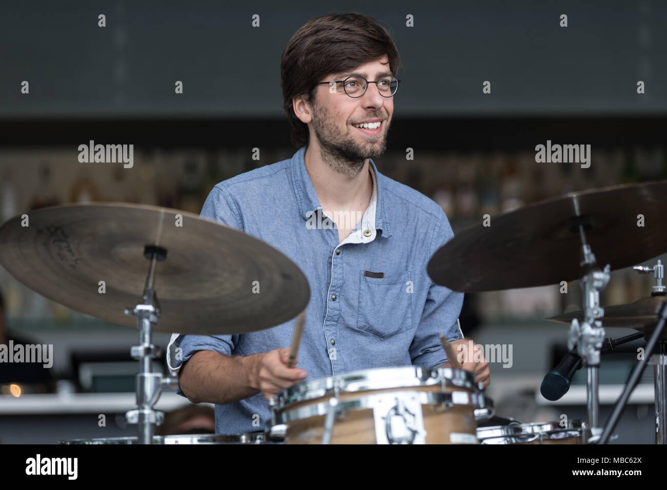 The Brazilian-German musician Trio Bruno Frey Nascimento Trio with ...