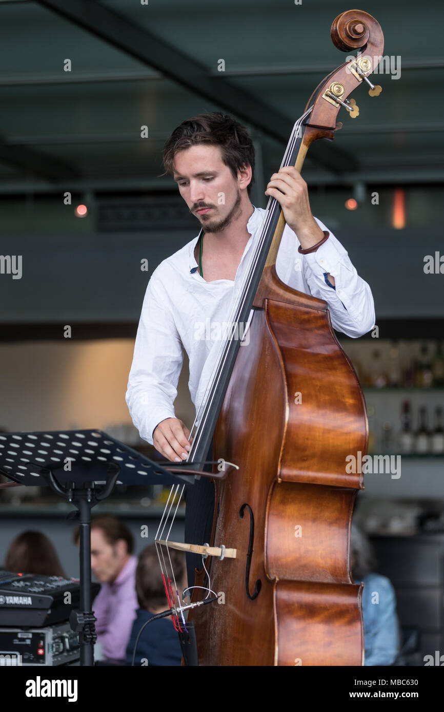 The Brazilian-German musician Trio Bruno Frey Nascimento Trio with ...