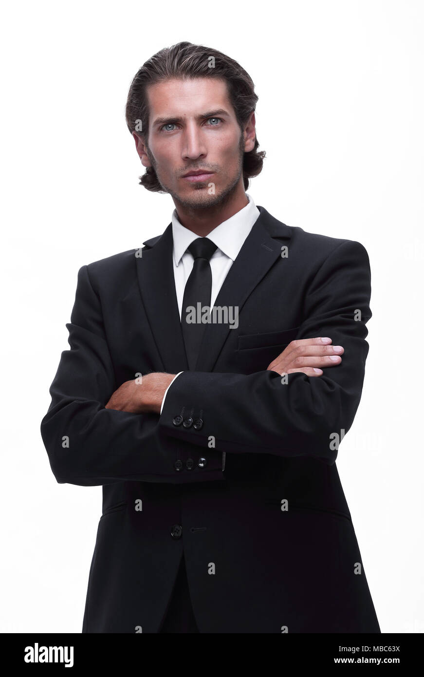 portrait of successful business men Stock Photo - Alamy