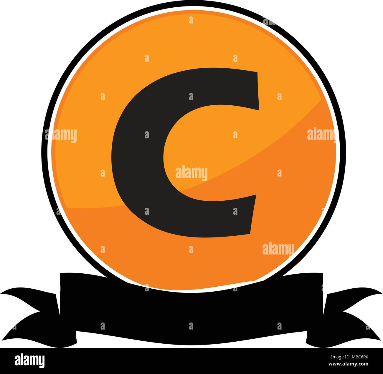 Modern Logo Solution Letter C Stock Vector Image & Art - Alamy
