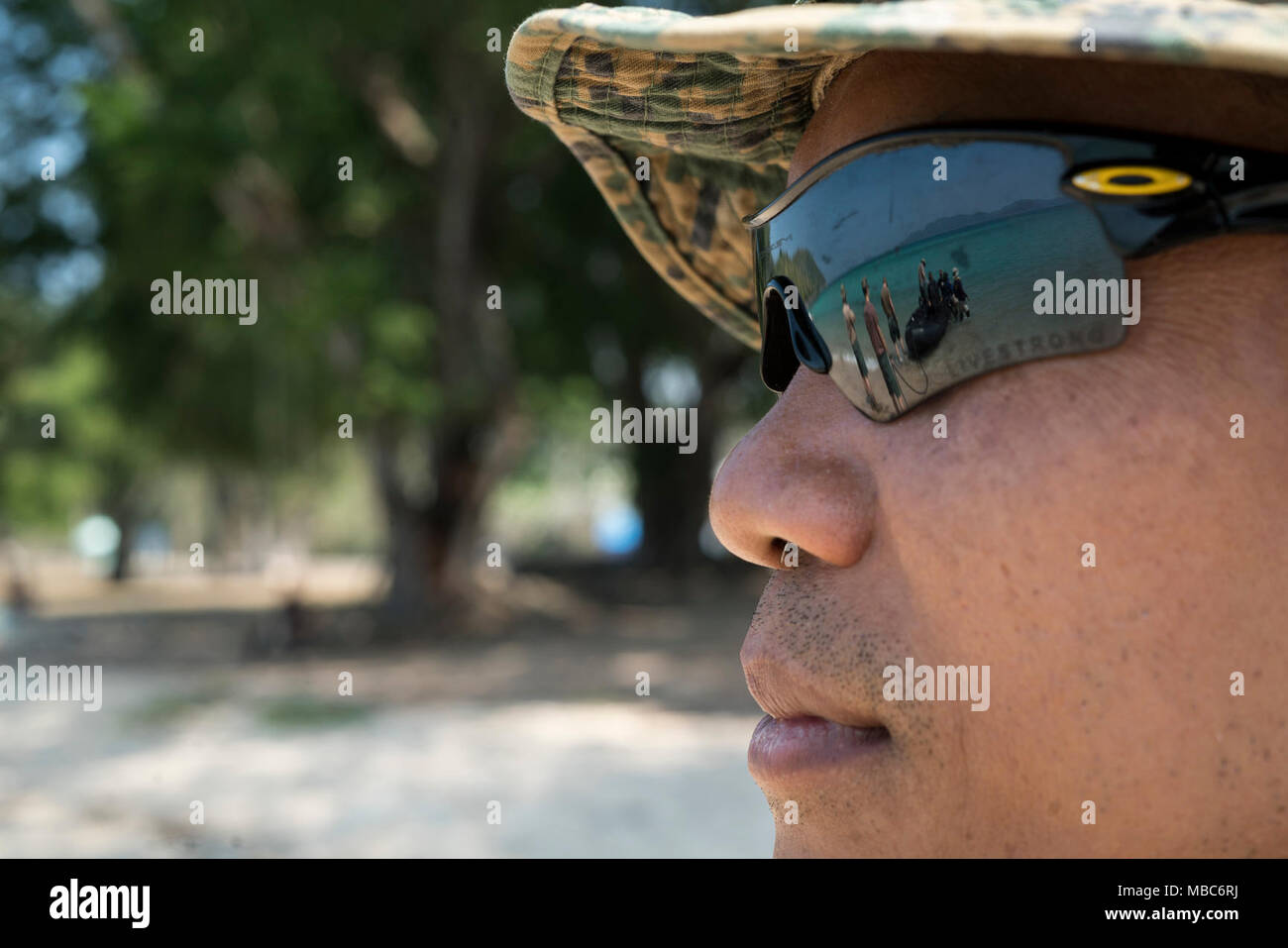 Royal Thai Navy Dive Medical Officer Suphechock Anyothe, assigned to ...
