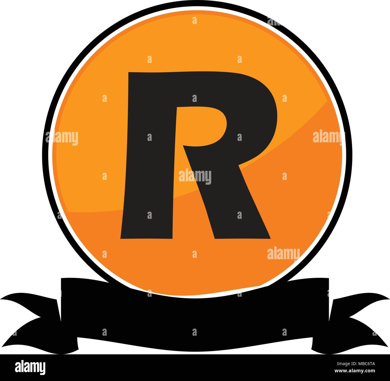 Modern Logo Solution Letter R Stock Vector Image & Art - Alamy