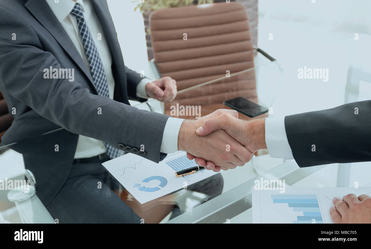 closeup.handshake business partners Stock Photo - Alamy