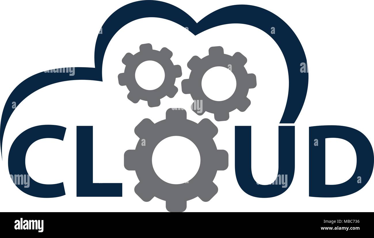 Cloud Solution Logo Design Template Vector Stock Vector Image & Art - Alamy