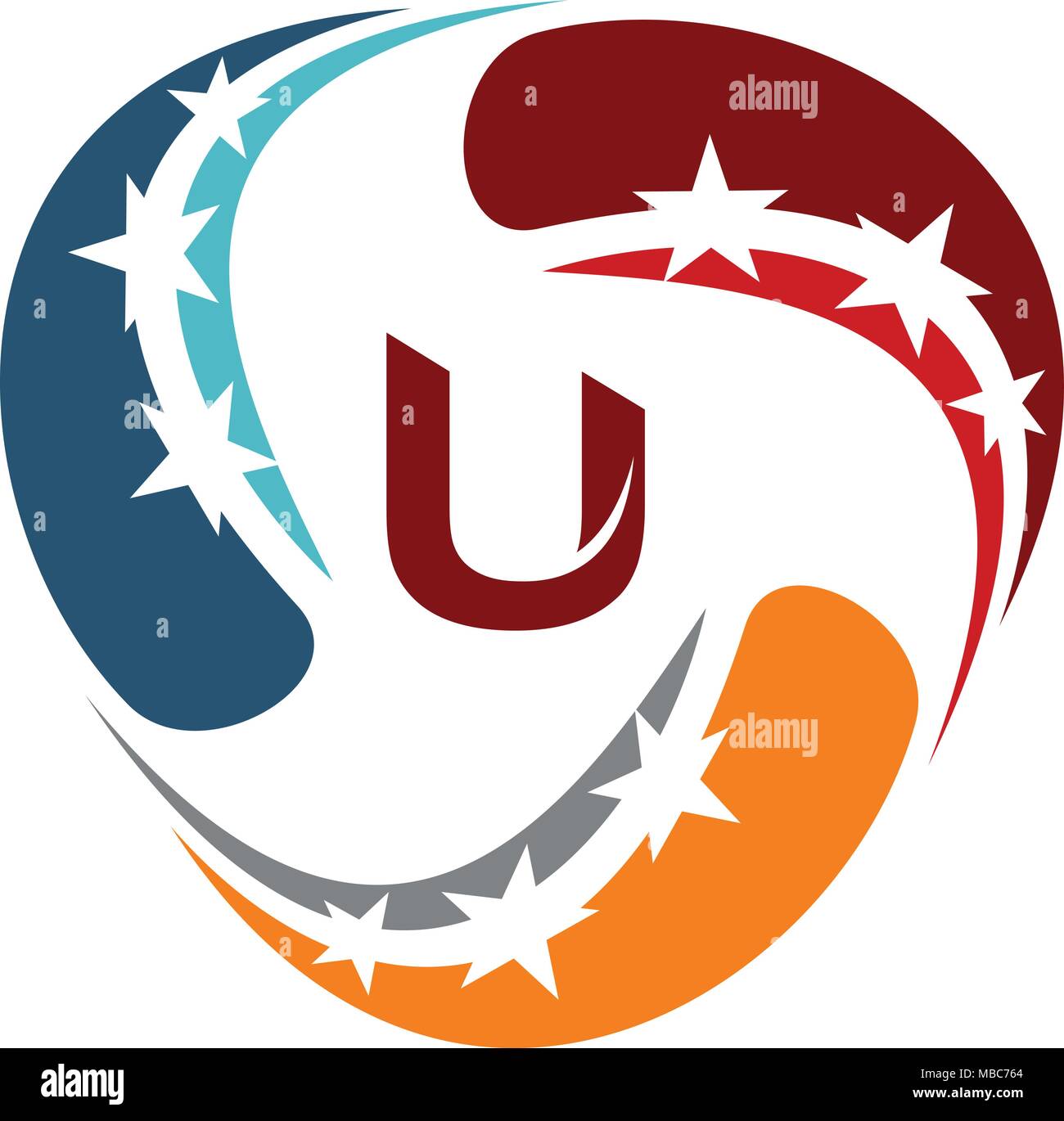 Success Solution Letter U Stock Vector Image & Art - Alamy