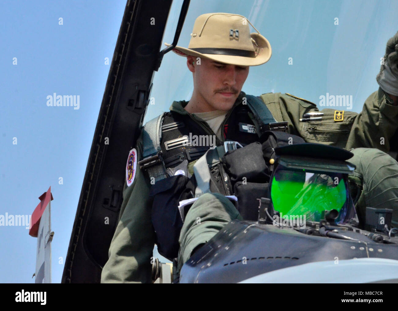 U.S. Air Force Capt. Drew Taylor is a fighter pilot from the 36th ...