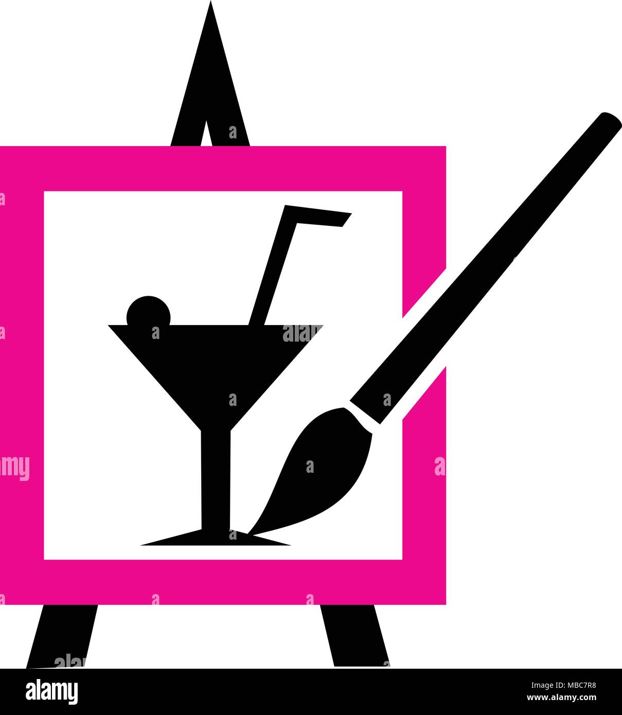 Cocktail Canvas Studio Stock Vector Image & Art - Alamy