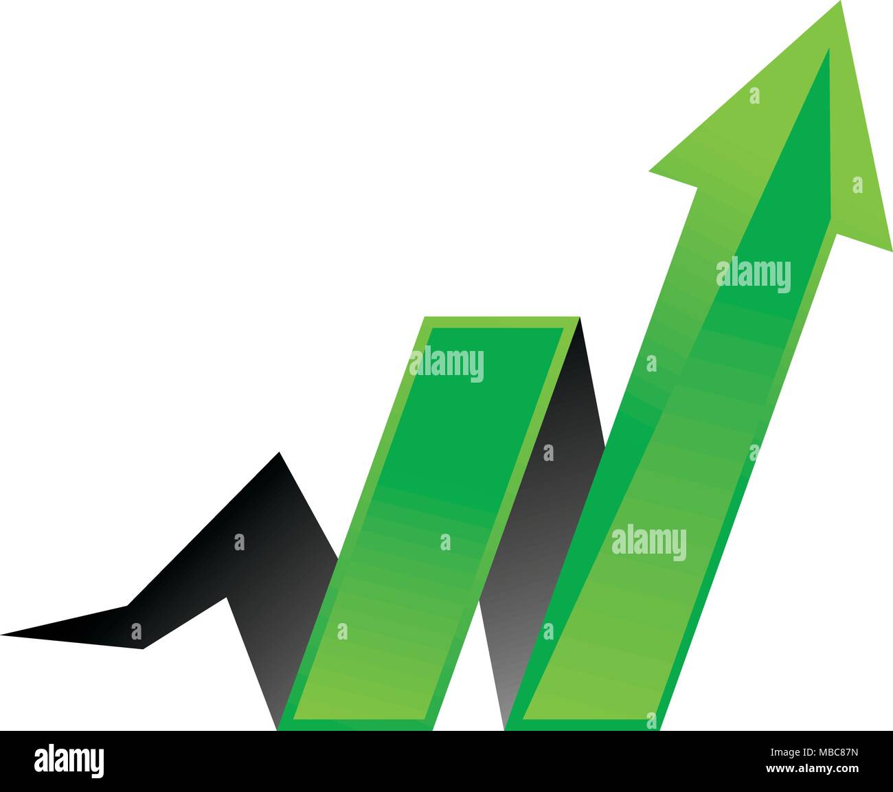 Business Bar Up Success Stock Vector Image & Art - Alamy