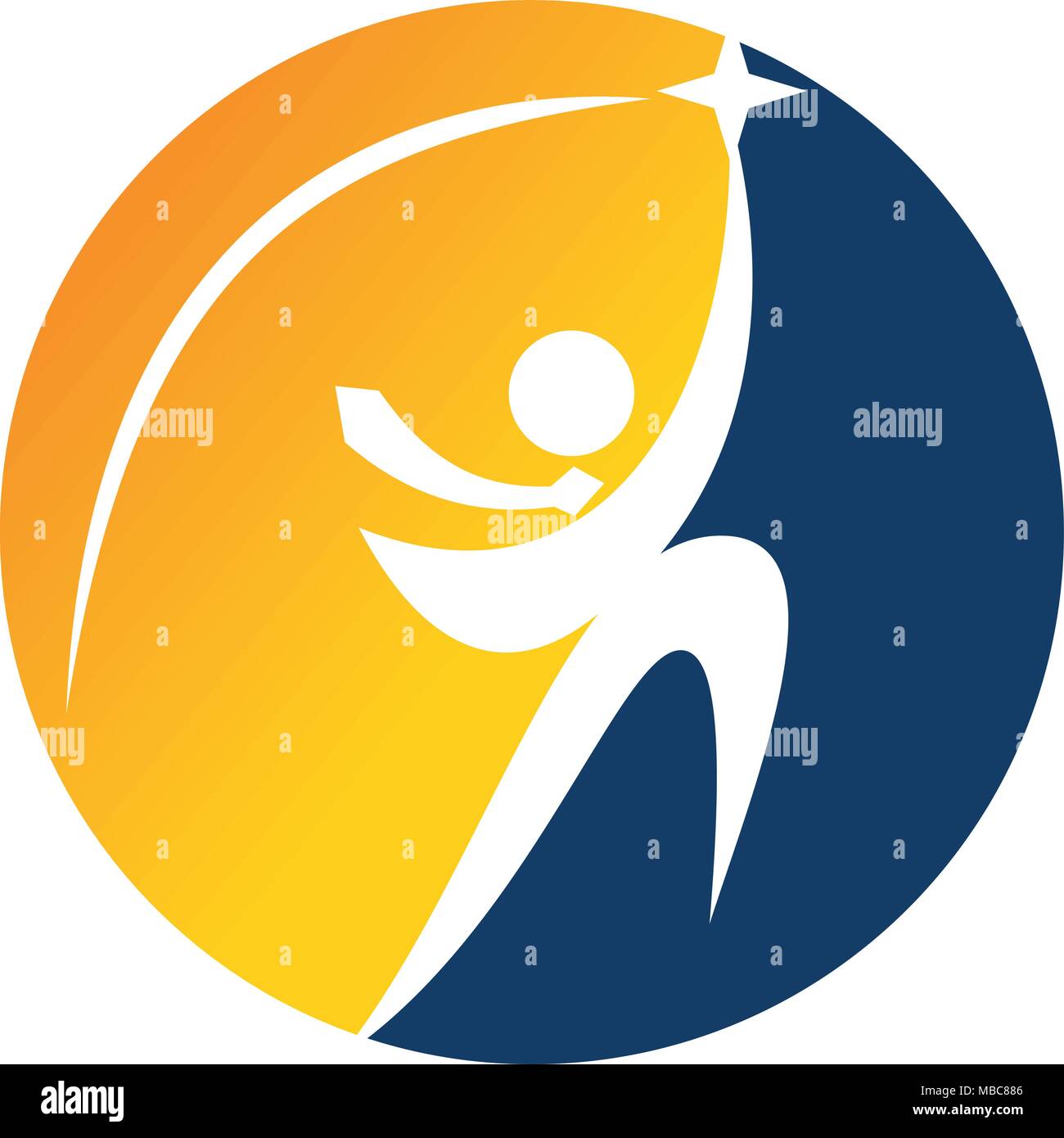 Career Coaching Logo Design Template Vector Stock Vector Image & Art ...