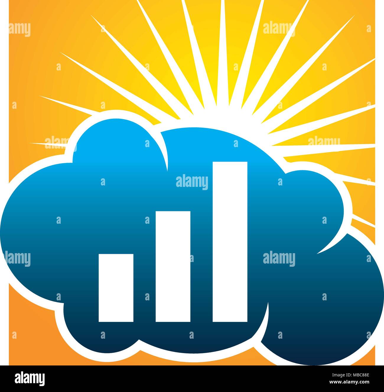 Business Cloud Solutions Stock Vector Image & Art - Alamy